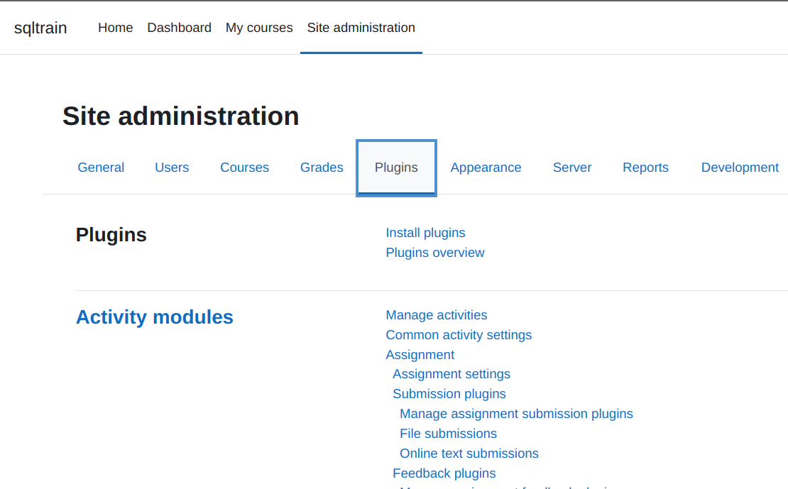 Register Tool For Lms Admin — Sql Train Documentation 1542